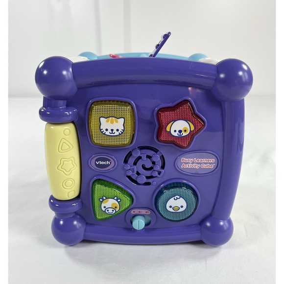vtech | Toys | Vtech Busy Learners Activity Cube Educational Light Up ...